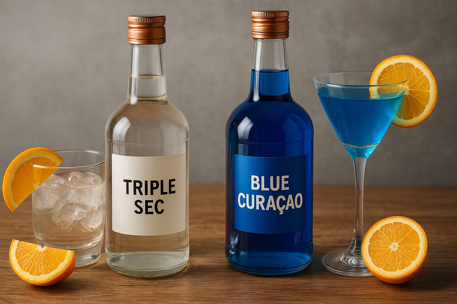 Triple sec vs curaçao : quelles différences ? - Diplomatico
